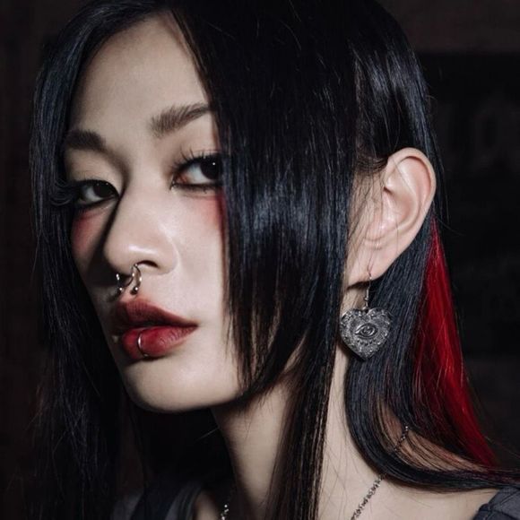No Brand | Jewelry | Goth Core Grunge Core All Seeing Eye Heart ...